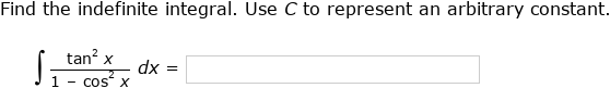 IXL - Find indefinite integrals involving trigonometric functions (Calculus practice)