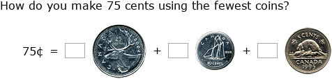 IXL | Least number of coins | Grade 2 math