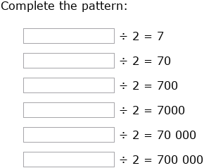 IXL | Division patterns with zeroes | Grade 6 math
