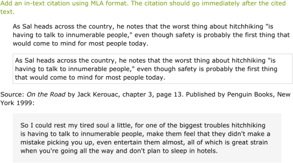 IXL | Use in-text citations (MLA 8th–9th editions) | Grade 10 English ...