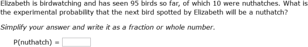 IXL | Experimental probability | Grade 9 math