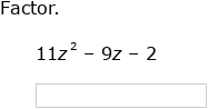IXL | Factor quadratics | Grade 11 math