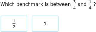 IXL | Benchmark fractions | Grade 4 math