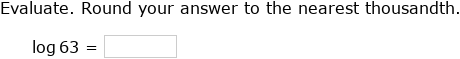 IXL - Evaluate logarithms (Calculus practice)