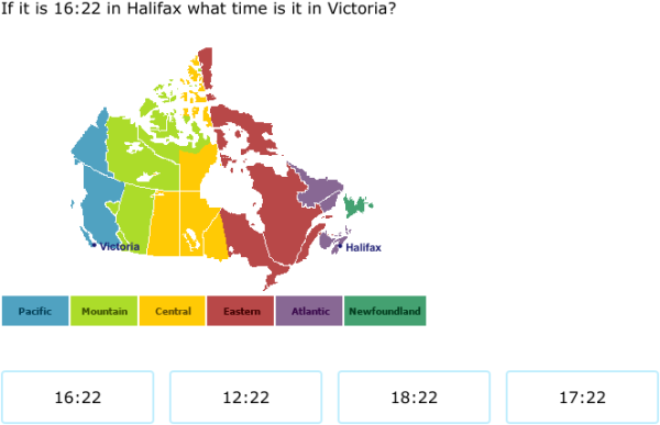 IXL | Time zones - 24-hour time | Grade 5 math
