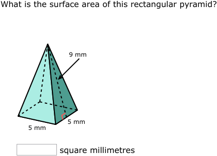 IXL | Surface area of pyramids | Grade 8 math