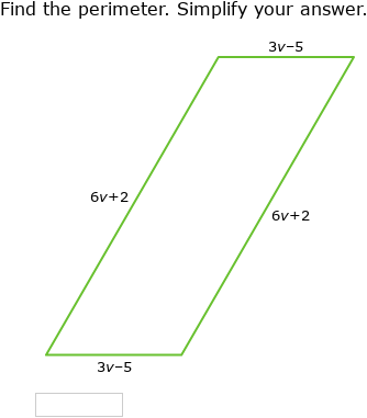 IXL | Add polynomials to find perimeter | Grade 9 math