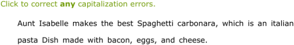 IXL | Correct capitalization errors | Grade 6 English language arts