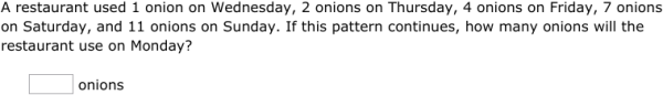 IXL | Number patterns: word problems | Grade 4 math