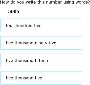 IXL | Write numbers in words: up to 100 000 | Grade 3 math