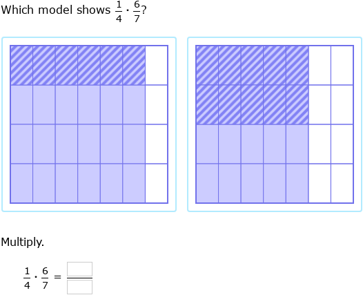 IXL | Multiply two fractions using models | Grade 8 math
