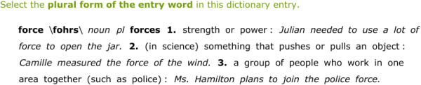 IXL | Use dictionary entries | Grade 6 English language arts